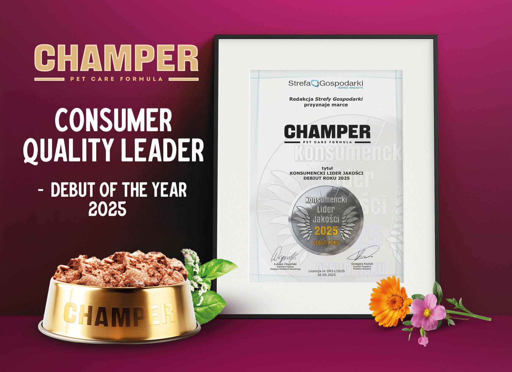Champer Pet Care - wet food for dogs and cats